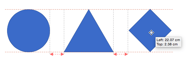 Smart Dynamic Guides in PowerPoint 2016 for Mac