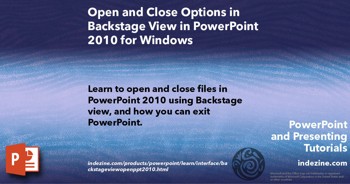 Powerpoint 2010opendocument