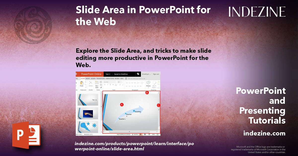 Slide Area in PowerPoint for the Web