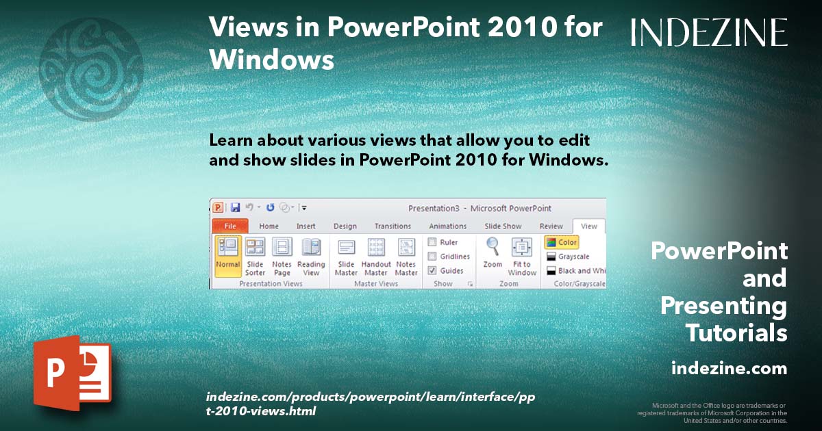 Views in PowerPoint 2010 for Windows