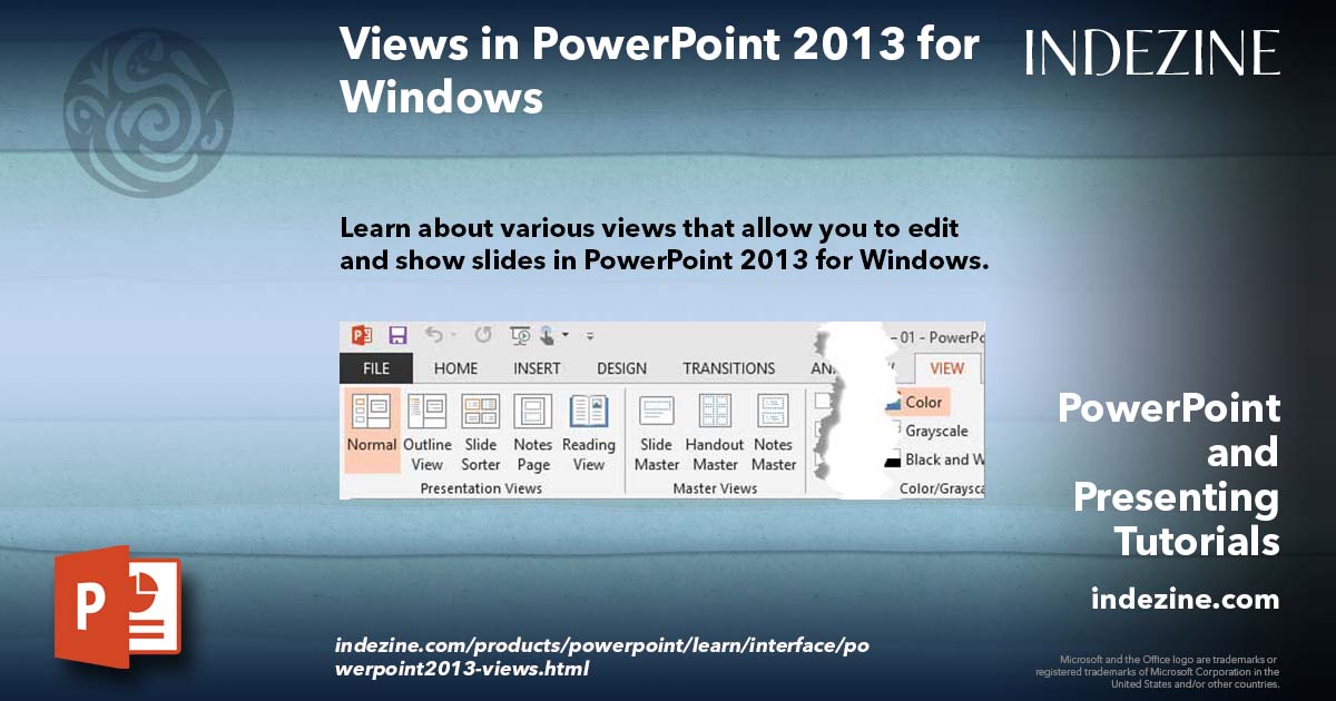 Views in PowerPoint 2013 for Windows