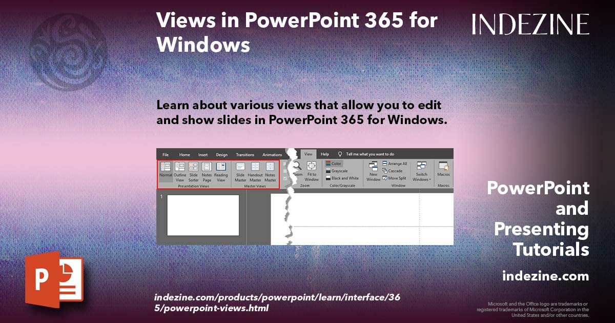 Views in PowerPoint 365 for Windows