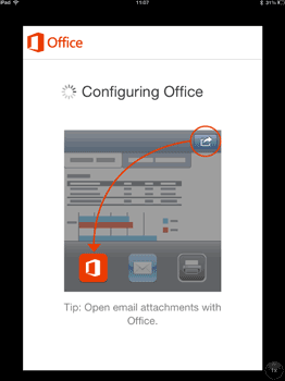 Sign in to Office Mobile