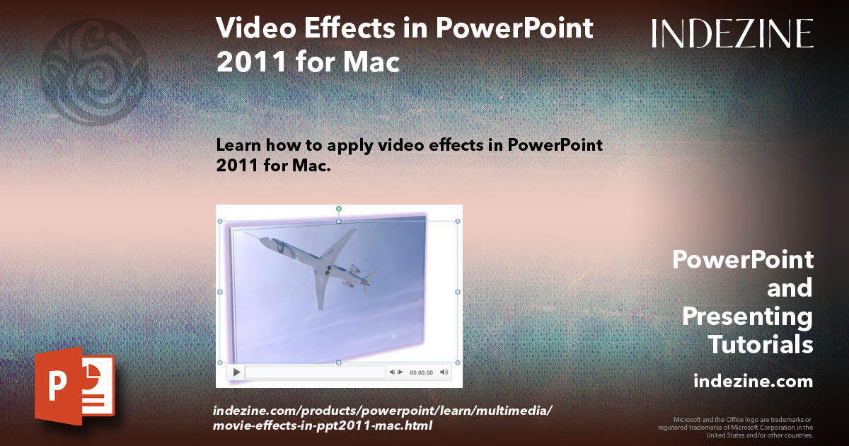 Video Effects in PowerPoint 2011 for Mac