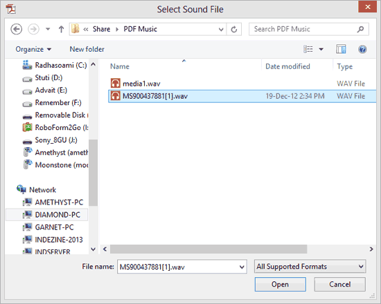 Add Sound / Music to a PDF