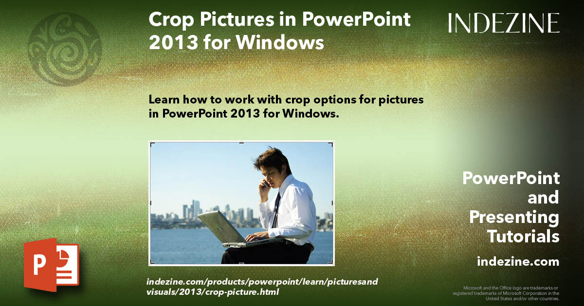 Crop Pictures In PowerPoint 2013 For Windows