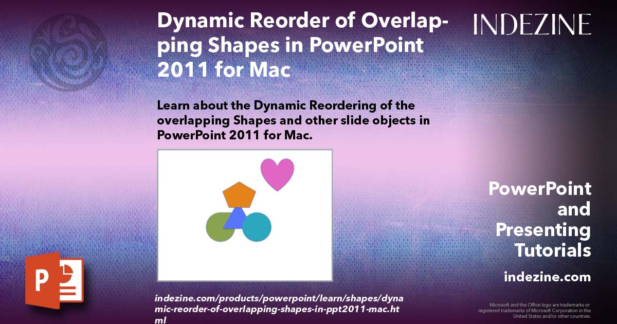 Dynamic Reorder of Overlapping Shapes in PowerPoint 2011 for Mac