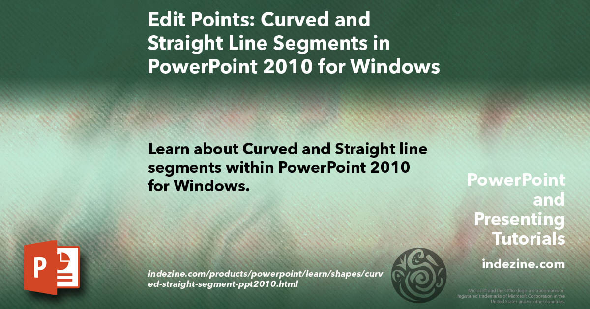 Edit Points: Curved and Straight Line Segments in PowerPoint 2010 for ...