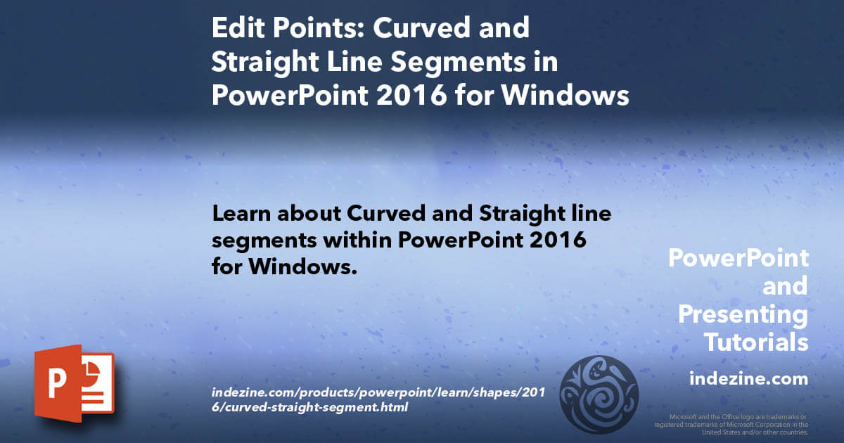 Edit Points: Curved and Straight Line Segments in PowerPoint 2016 for ...
