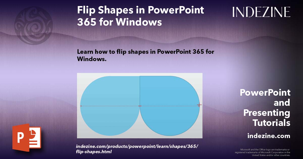 Flip Shapes In PowerPoint 365 For Windows