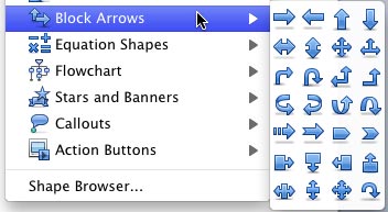 Types of Shapes in PowerPoint 2011 for Mac | Mac PowerPoint Tutorials