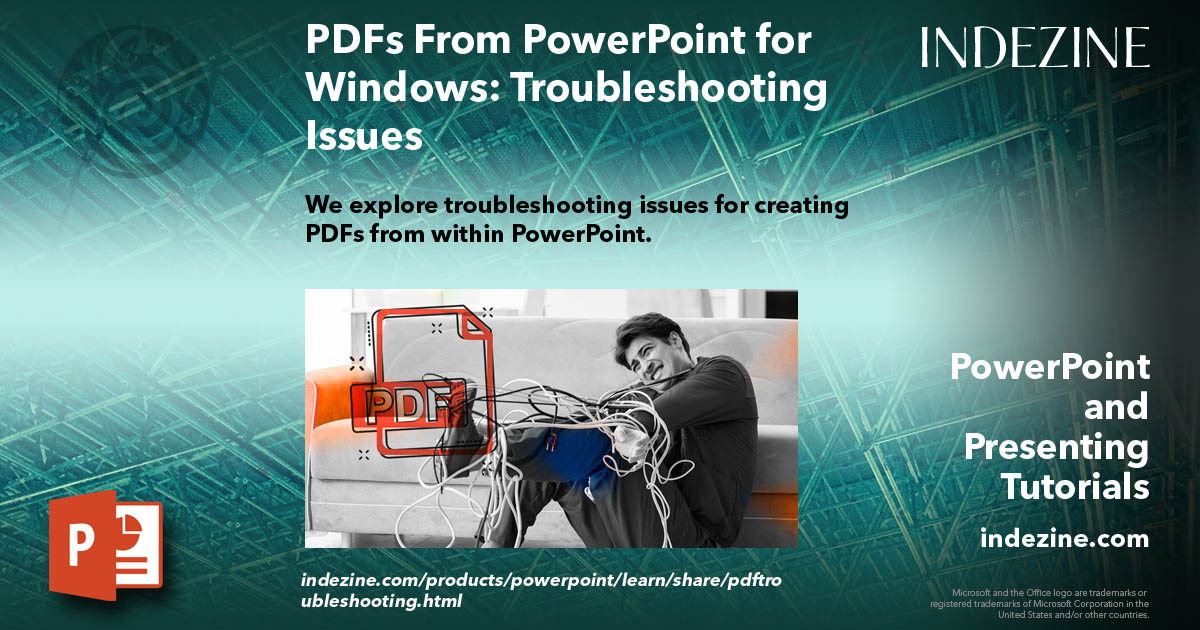 PDFs From PowerPoint for Windows: Troubleshooting Issues