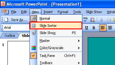 Applying Slide Masters to Slides in PowerPoint 2003 for Windows