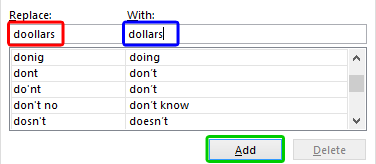 Learn how to create and edit AutoCorrect entries in PowerPoint 2013