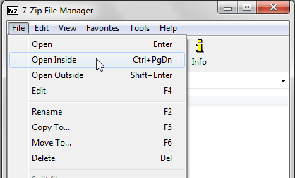XML Editing in Visual Studio Express with 7-Zip