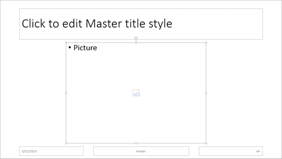 Create Custom Shaped Picture Placeholders in PowerPoint 2013 for Windows