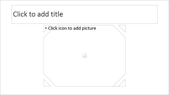 Create Custom Shaped Picture Placeholders in PowerPoint 2013 for Windows