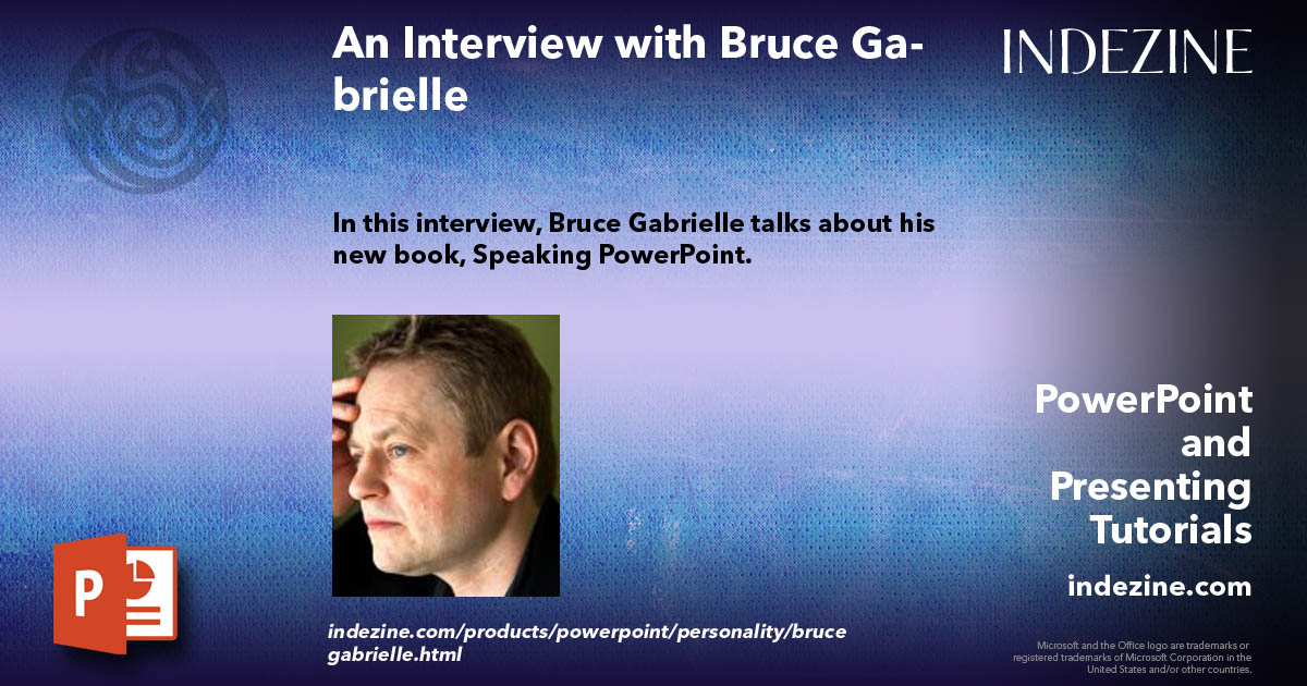 An Interview with Bruce Gabrielle