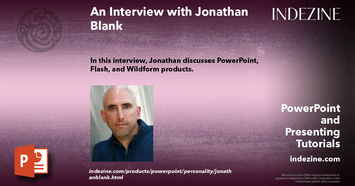 An Interview with Jonathan Blank