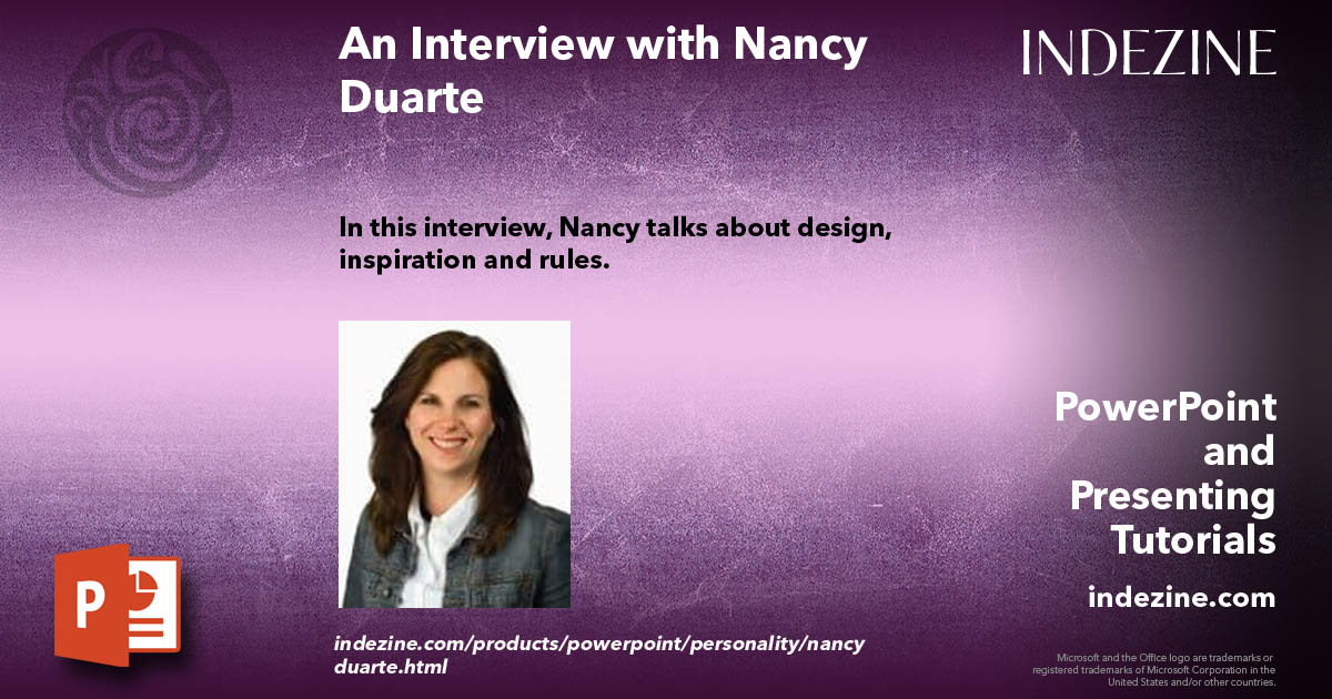 An Interview with Nancy Duarte
