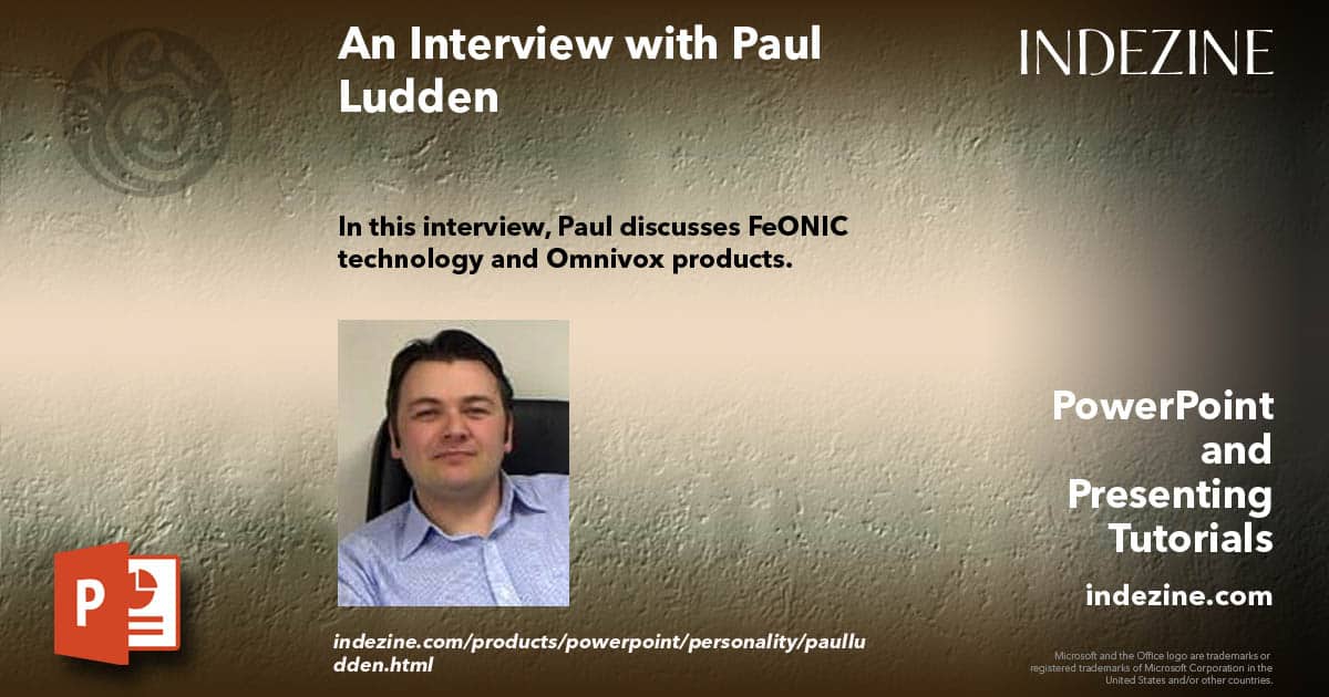 An Interview with Paul Ludden