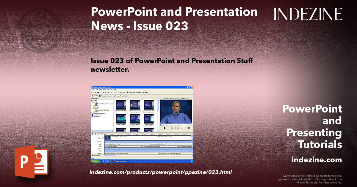PowerPoint and Presentation News - Issue 023