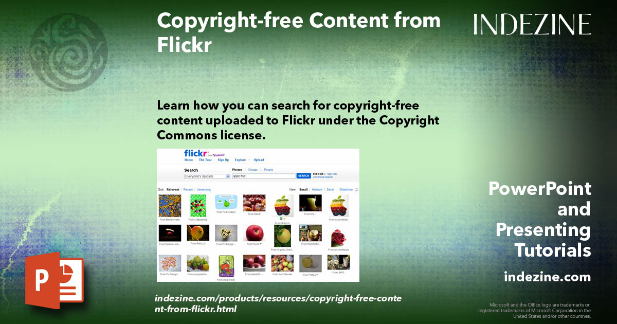 Copyright-free Content from Flickr