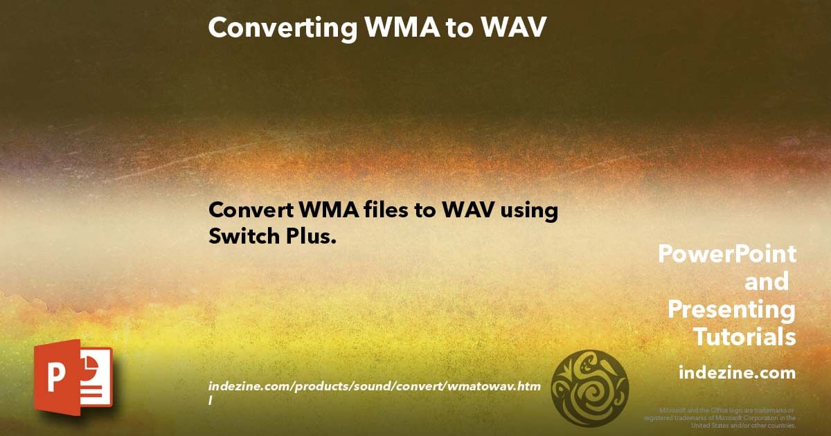 Converting WMA to WAV