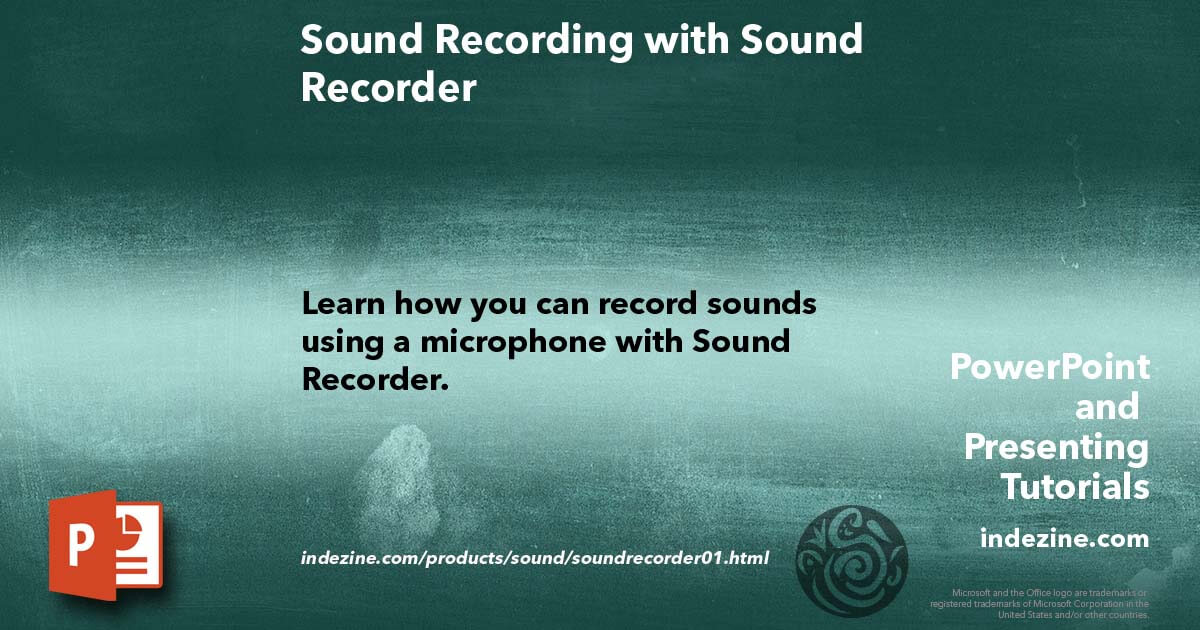 Sound Recording with Sound Recorder