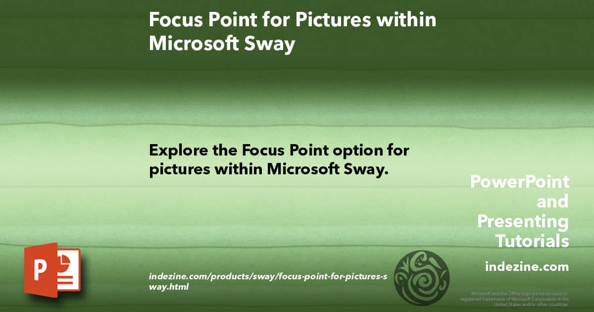 Focus Point for Pictures within Microsoft Sway