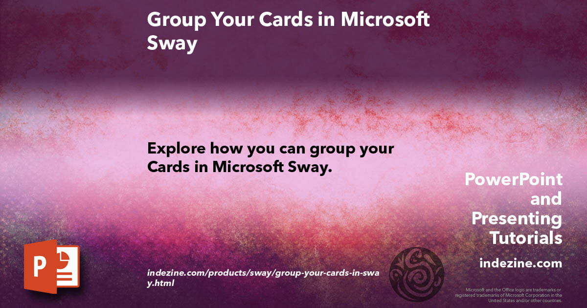 Group Your Cards in Microsoft Sway