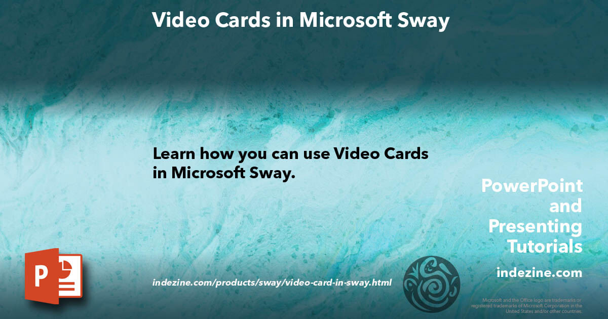 Video Cards in Microsoft Sway