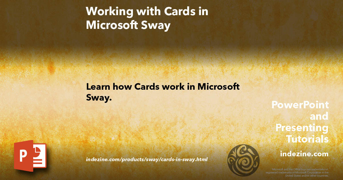 Working with Cards in Microsoft Sway