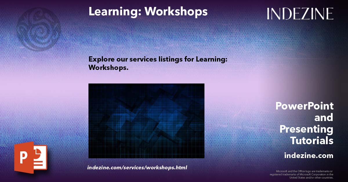Learning: Workshops