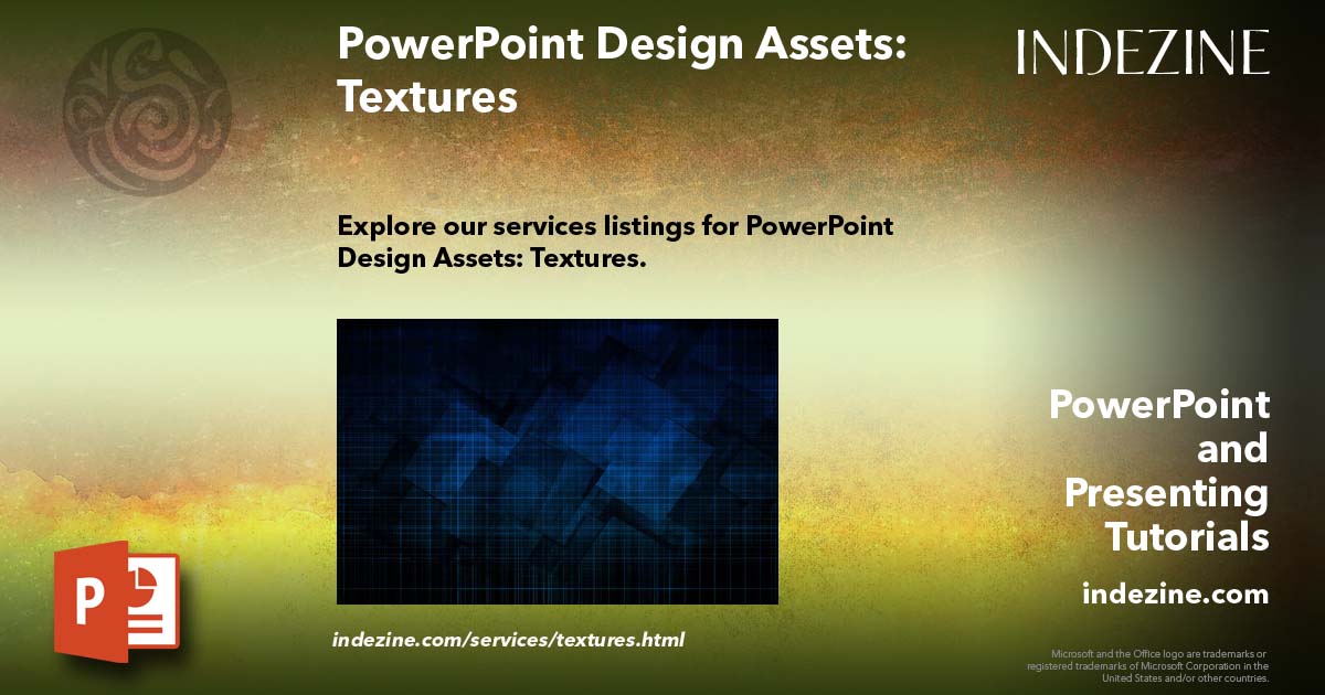 PowerPoint Design Assets: Textures