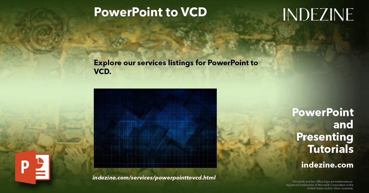 PowerPoint to VCD